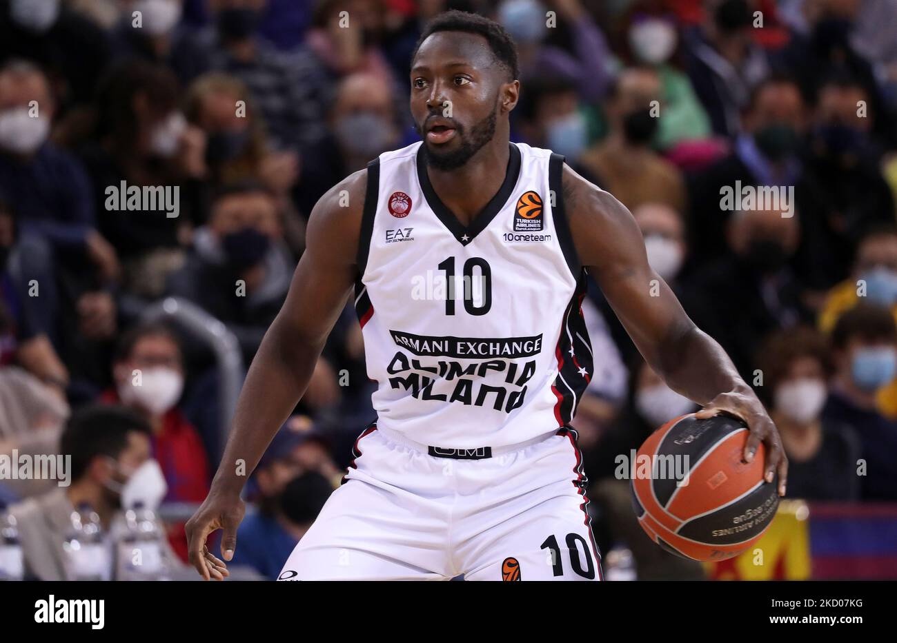 Jerian Grant during the match between FC Barcelona and AX Armani ...