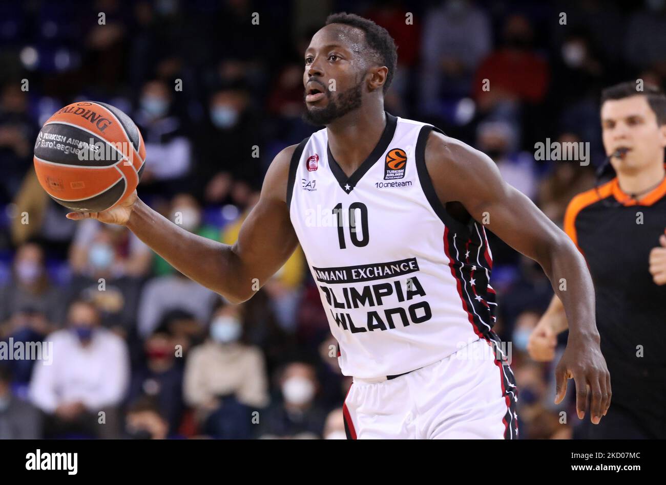 Jerian Grant during the match between FC Barcelona and AX Armani ...