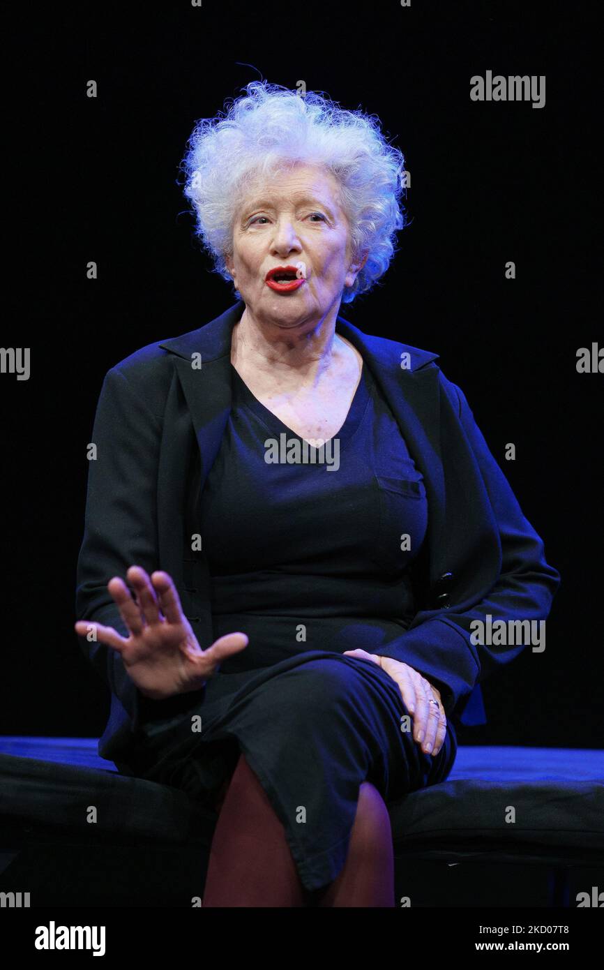 Maui Mira at the graphic show of the play ‘Ulises’ by James Joyce, at ...