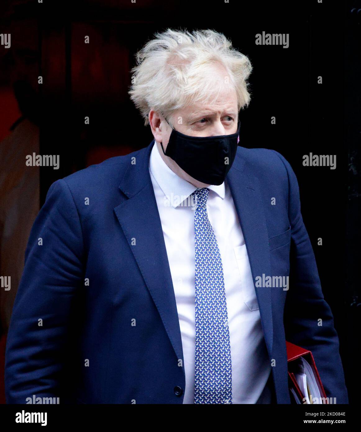 British Prime Minister Boris Johnson leaves 10 Downing Street for his ...
