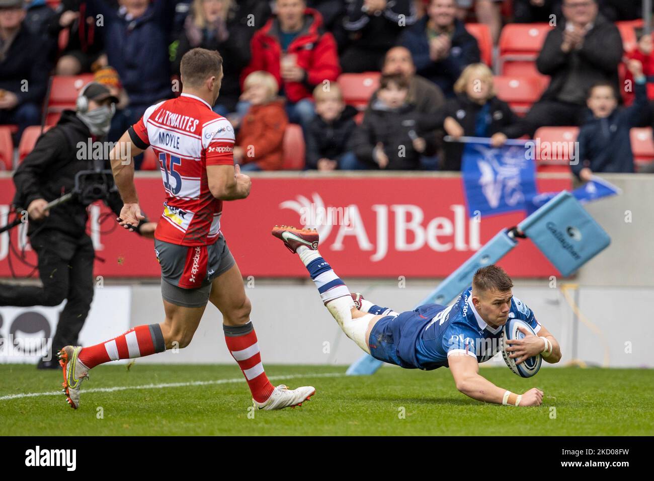 AJ Bell Stadium, Sale, UK. 5th Nov, 2022. Gallagher Premiership rugby ...