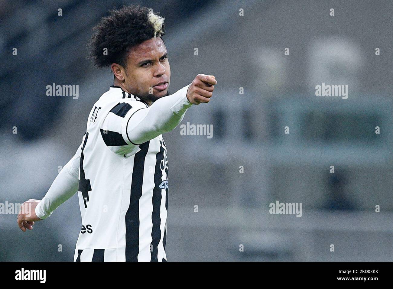 Weston McKennie of FC Juventus celebrates after scoring first goal ...