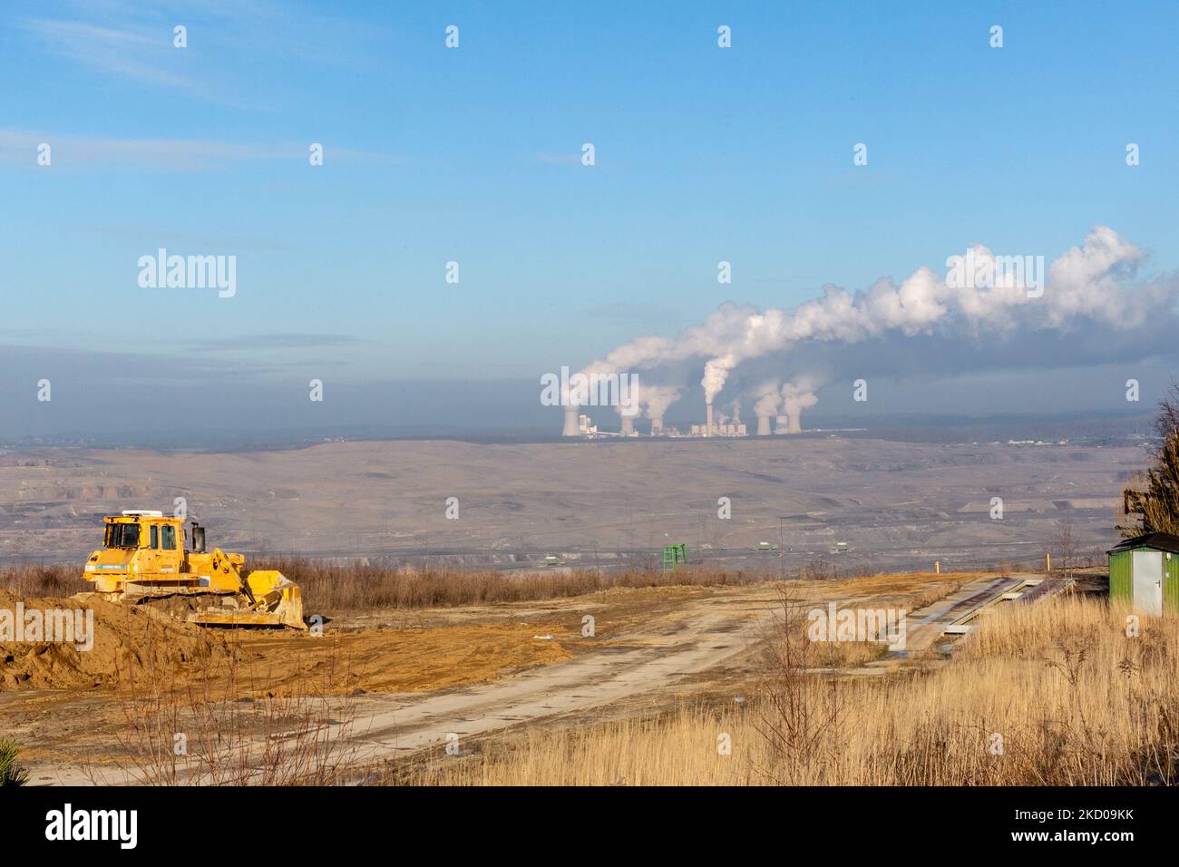 PGE Turów Power Station and open-pit coal mine continue its usual ...