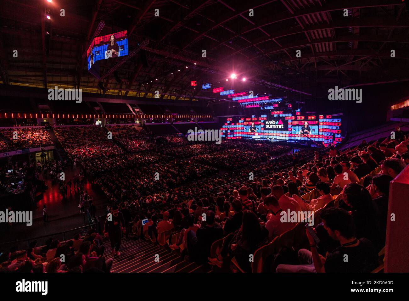 Lisbon, Portugal. 04th Nov, 2022. View of the Centre stage during the ...