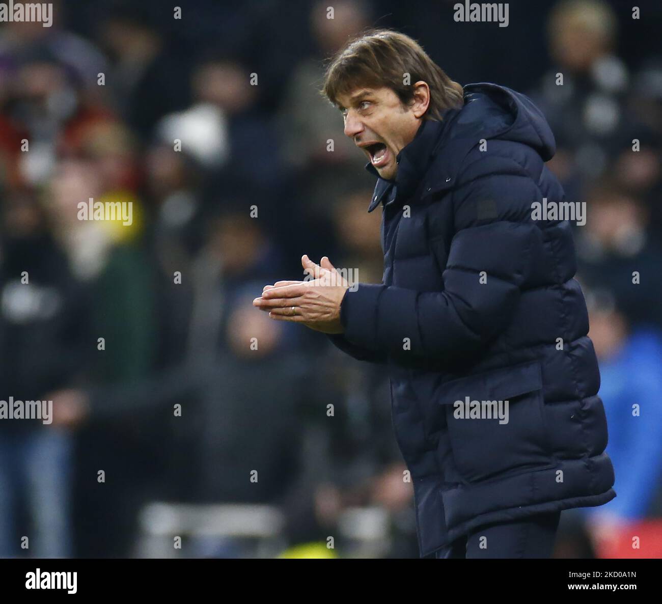 Tottenham Hotspur manager Antonio Conte during Carabao Cup Semi-Final ...