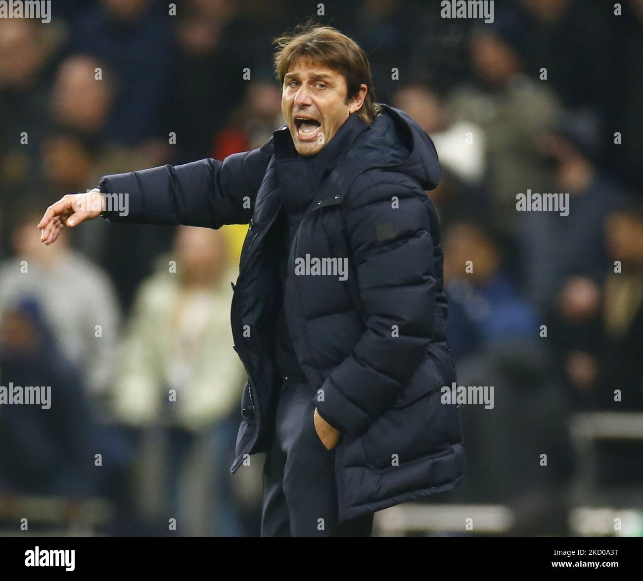Tottenham Hotspur manager Antonio Conte during Carabao Cup Semi-Final ...