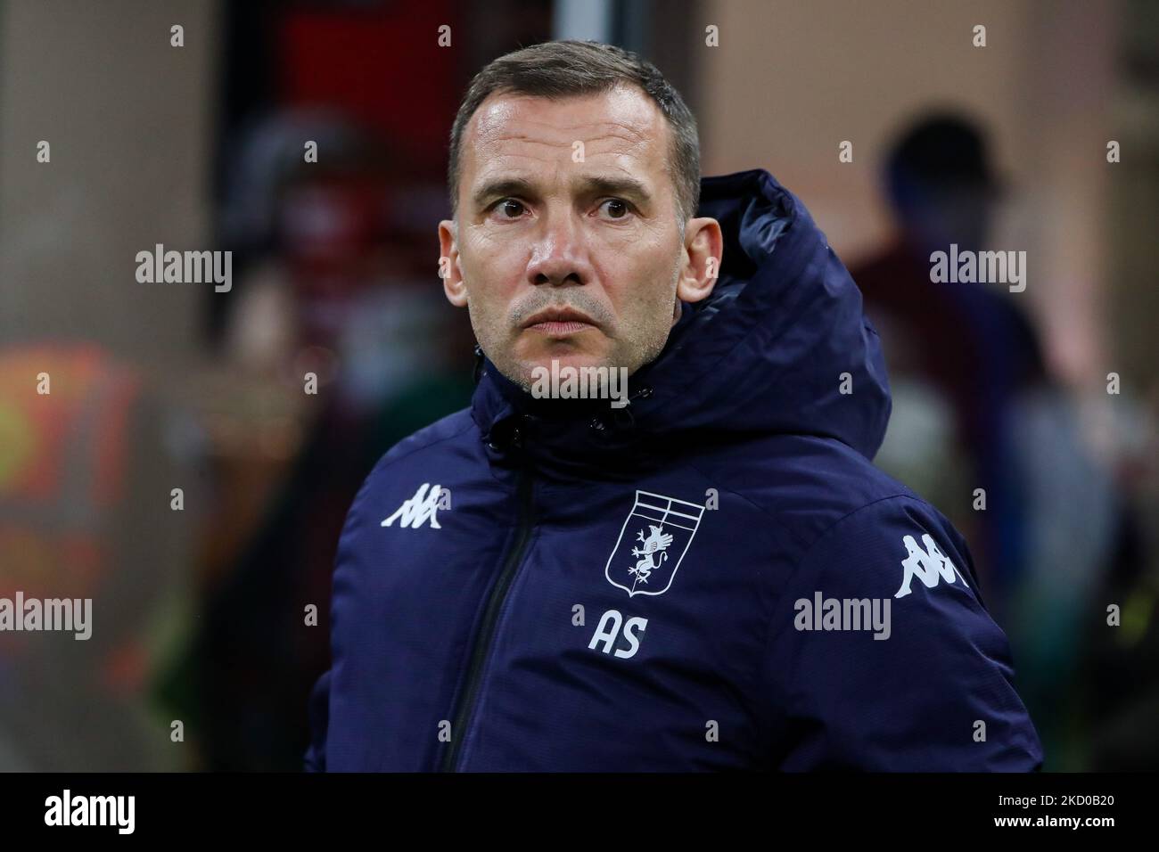 Andriy Shevchenko Looks on during the Serie A football match between AC ...