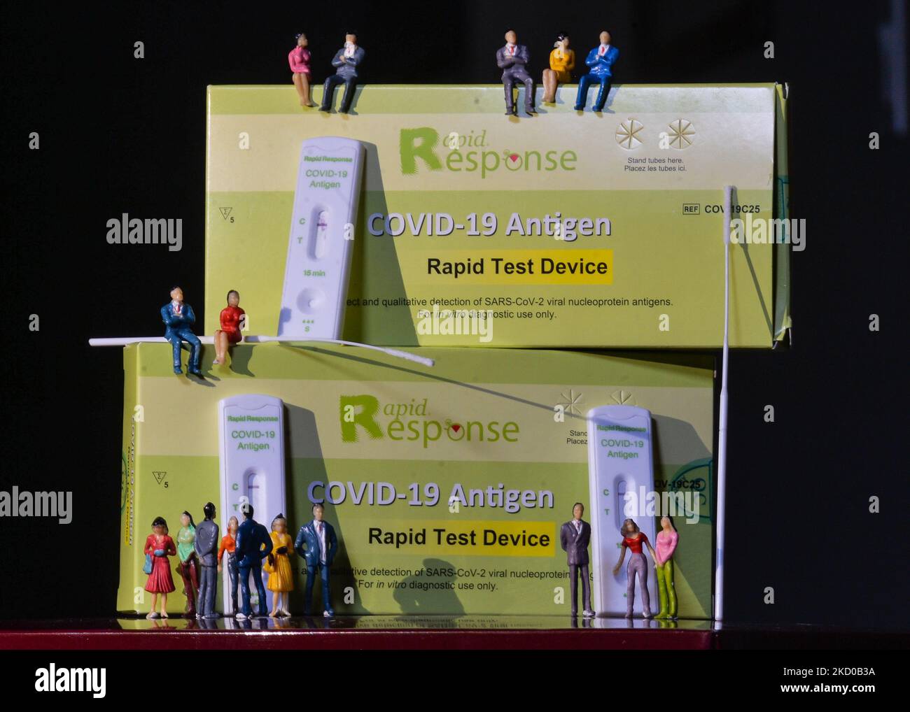 Covid 19 antigen rapid tests devices hi-res stock photography and ...