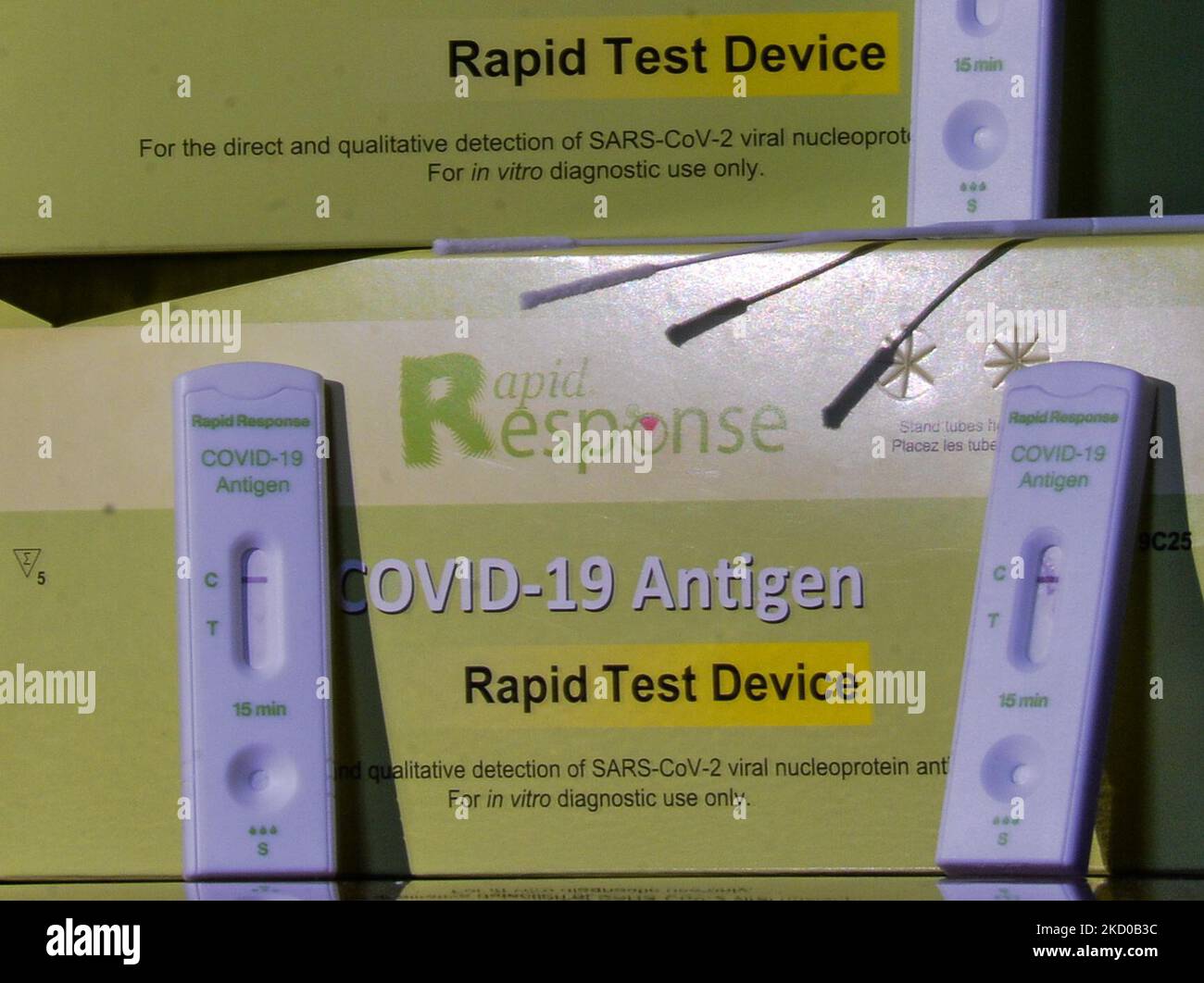 Covid 19 antigen rapid tests devices hi-res stock photography and ...