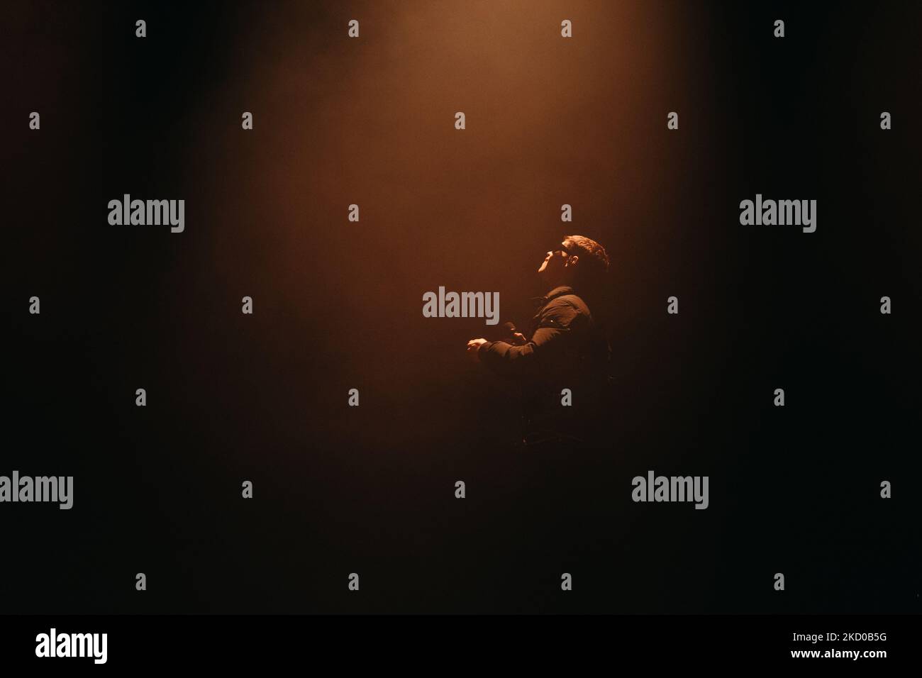 Sen Senra concert at the WiZink Center, on January 13, 2022, in Madrid ...