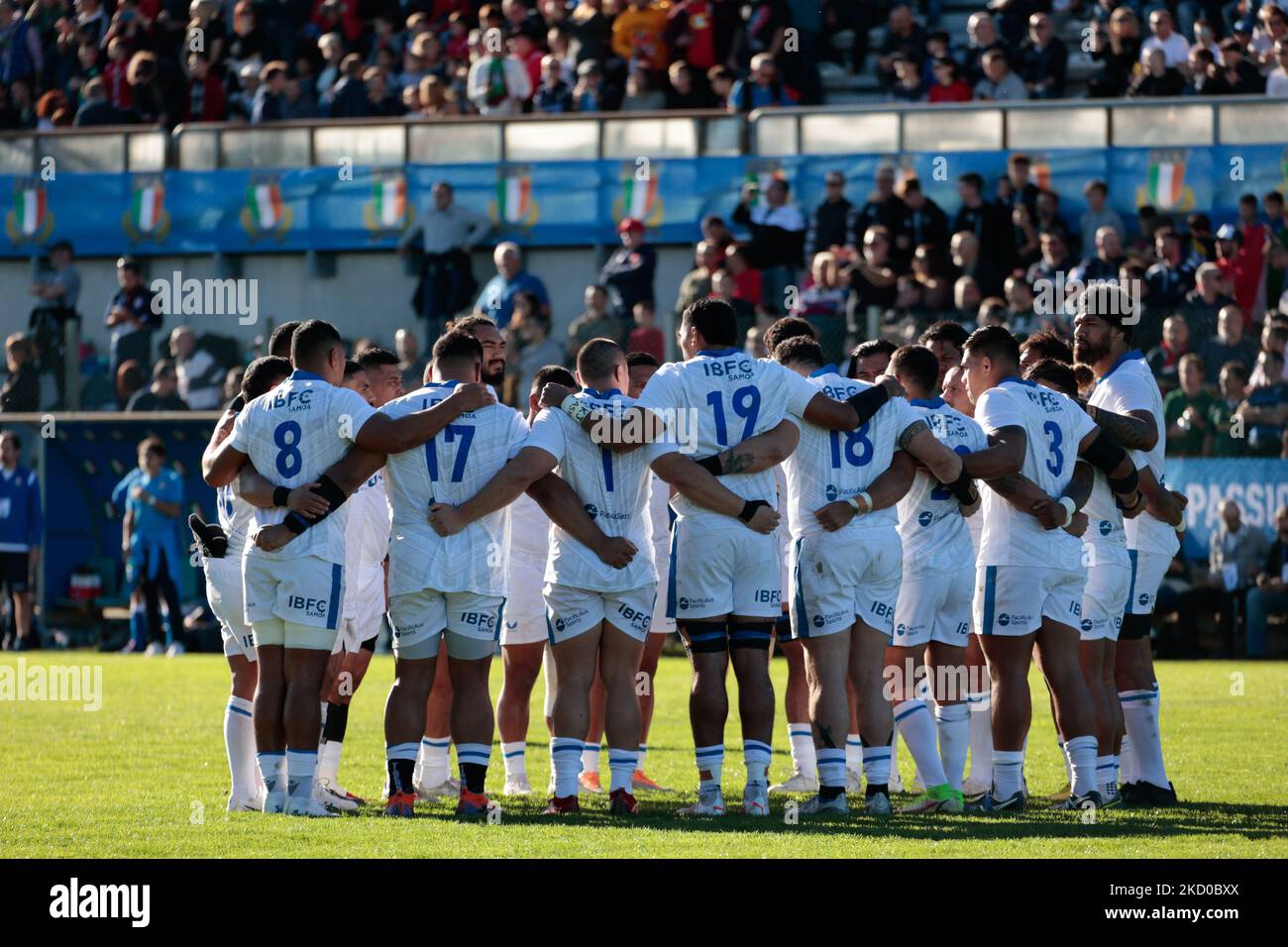 Plebiscito stadium, Padua, Italy, November 05, 2022, Samoa during 2022 ...
