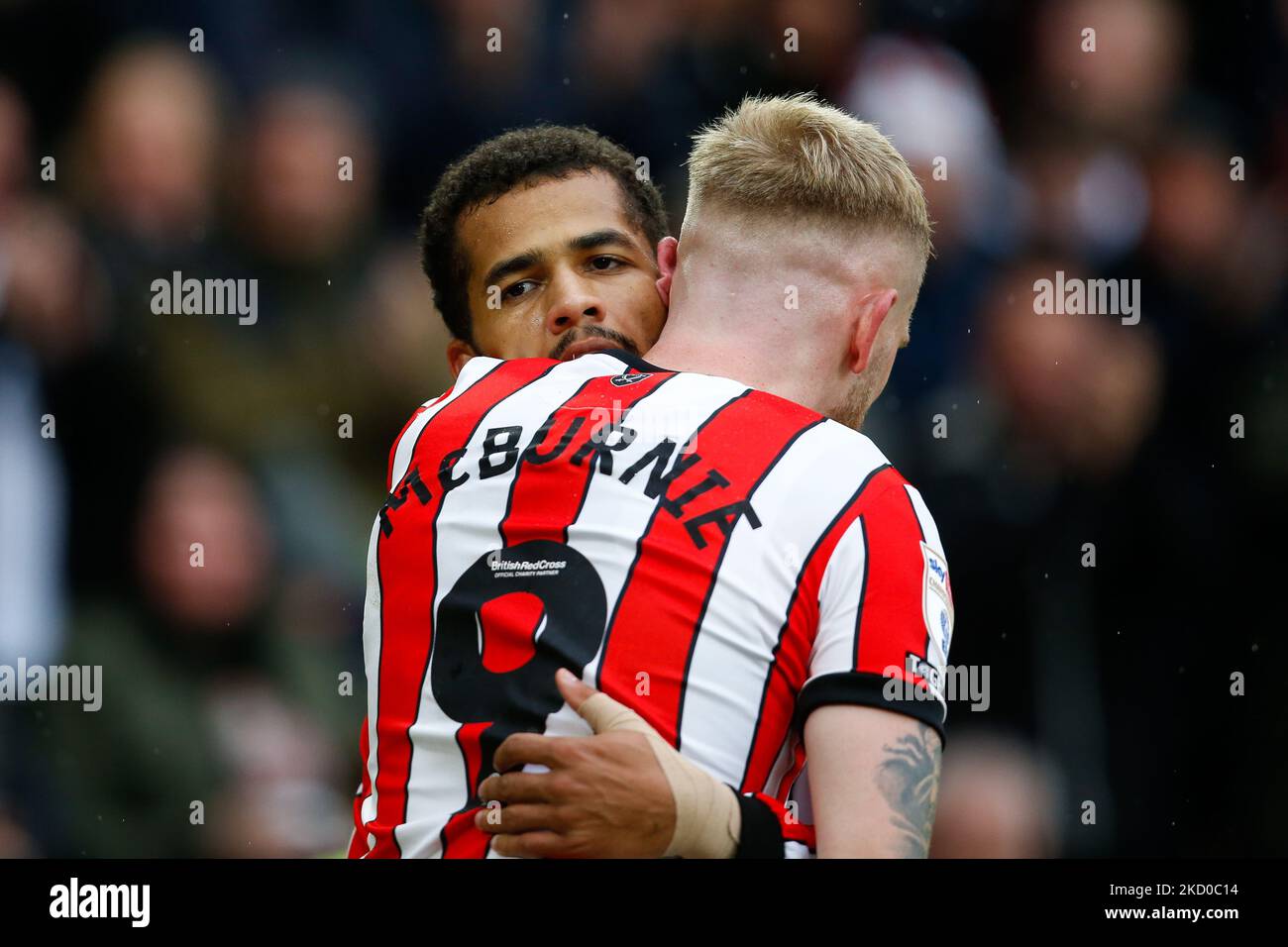 Iliman Ndiaye 29 Of Sheffield United Celebrates Scoring A Goal To Make