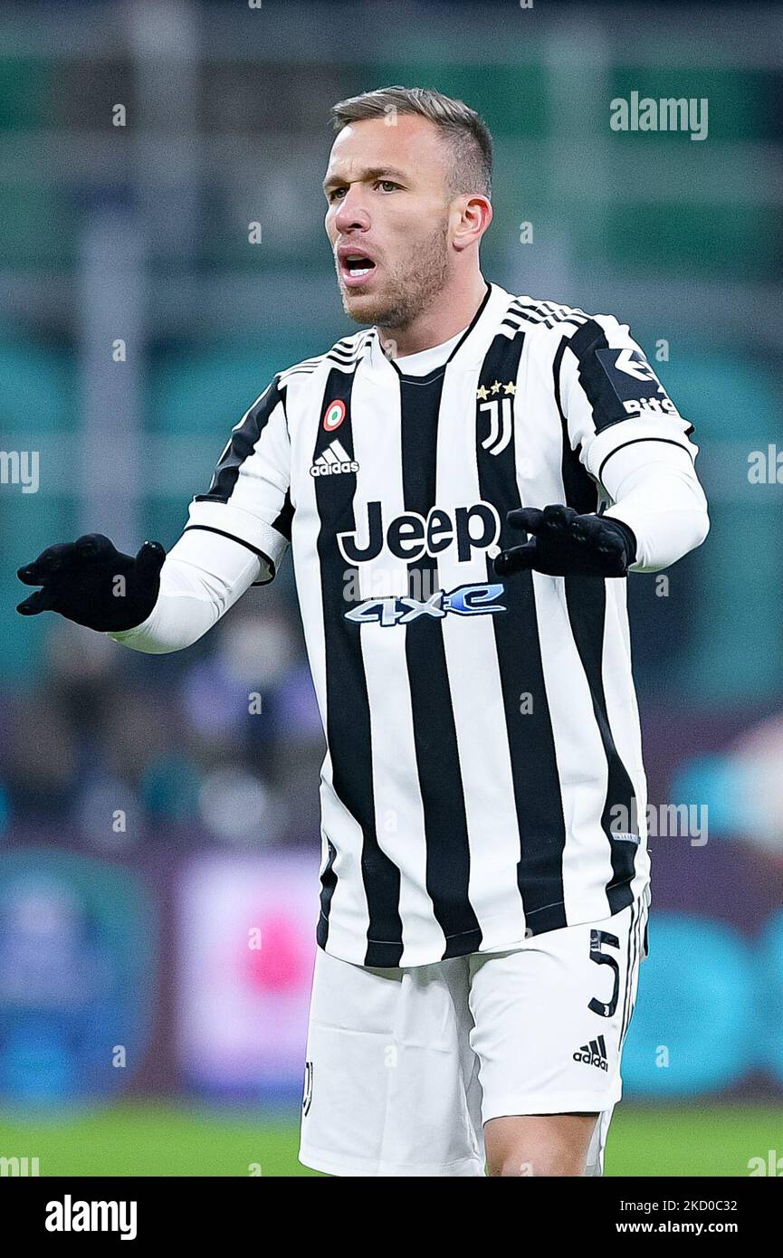 Arthur of FC Juventus during the Italian SuperCup Final match between ...