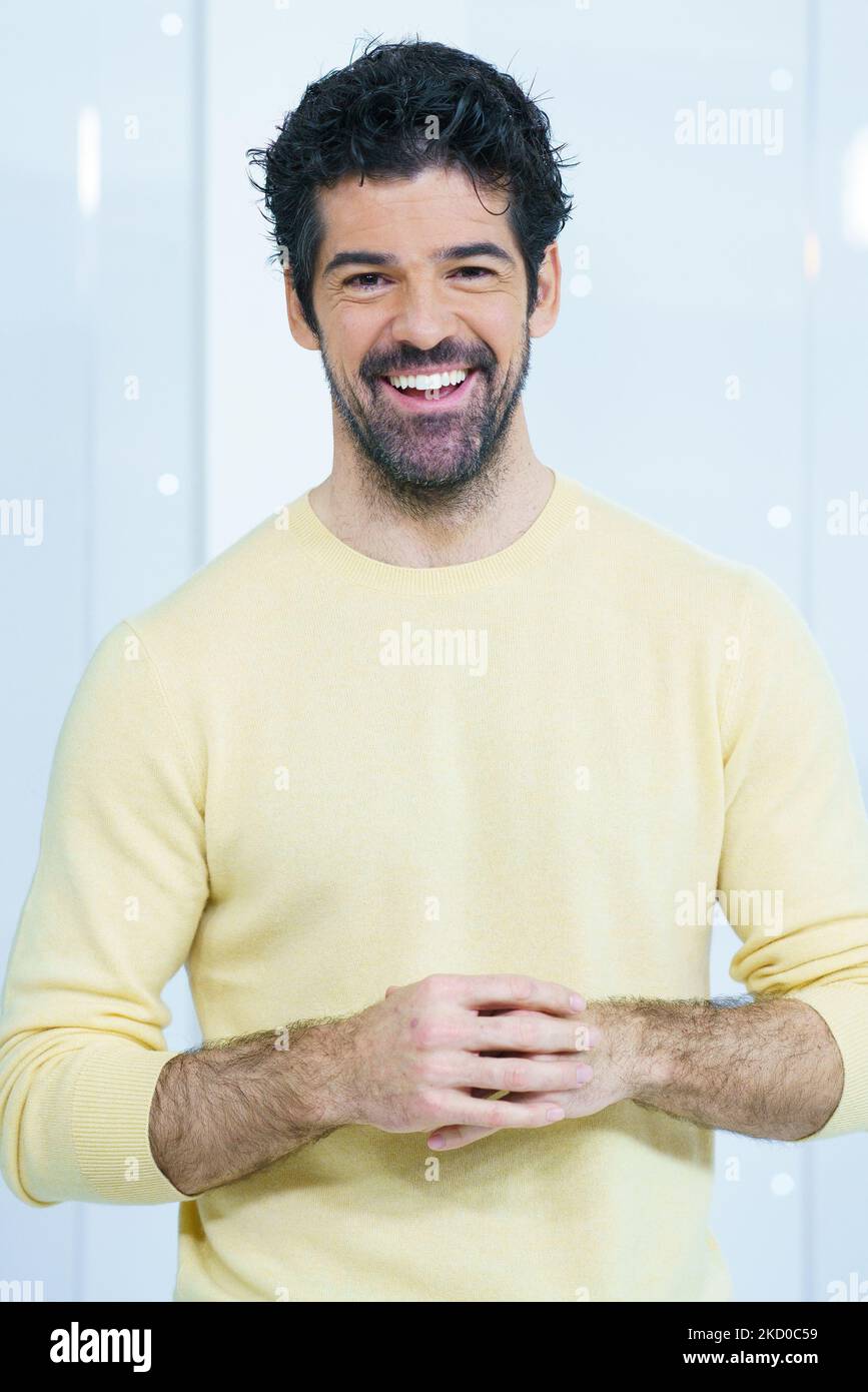 Actor Miguel Angel Munoz attends 'Sequia' photocall at the RTVE studios ...