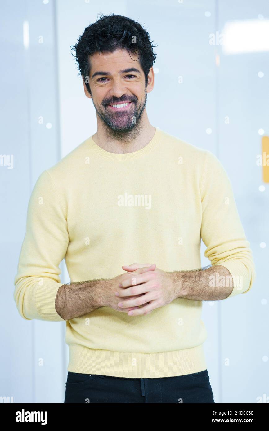 Actor Miguel Angel Munoz attends 'Sequia' photocall at the RTVE studios ...