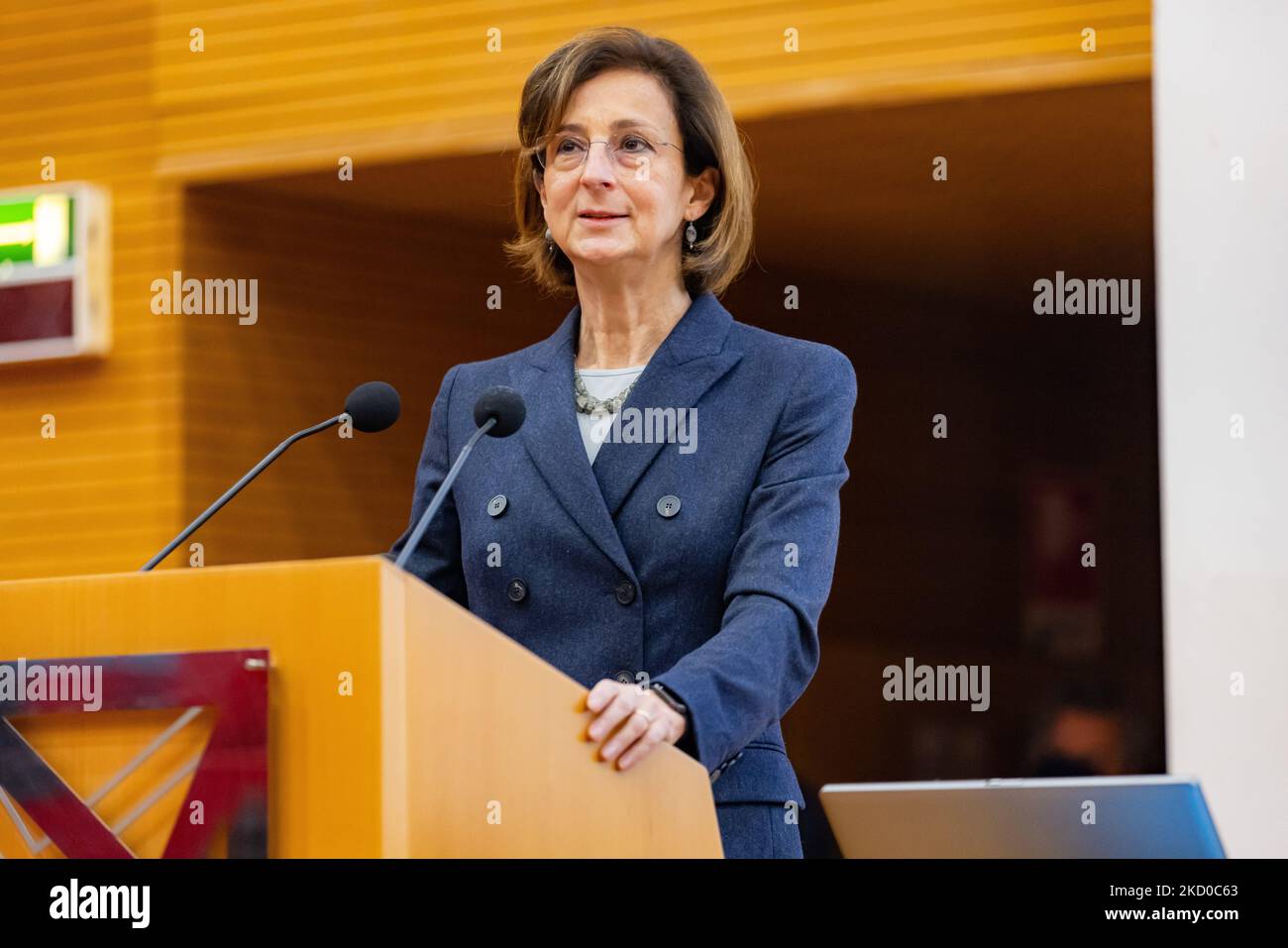 Italian Minister of Justice Marta Cartabia attends Dove Va La Giustizia ...