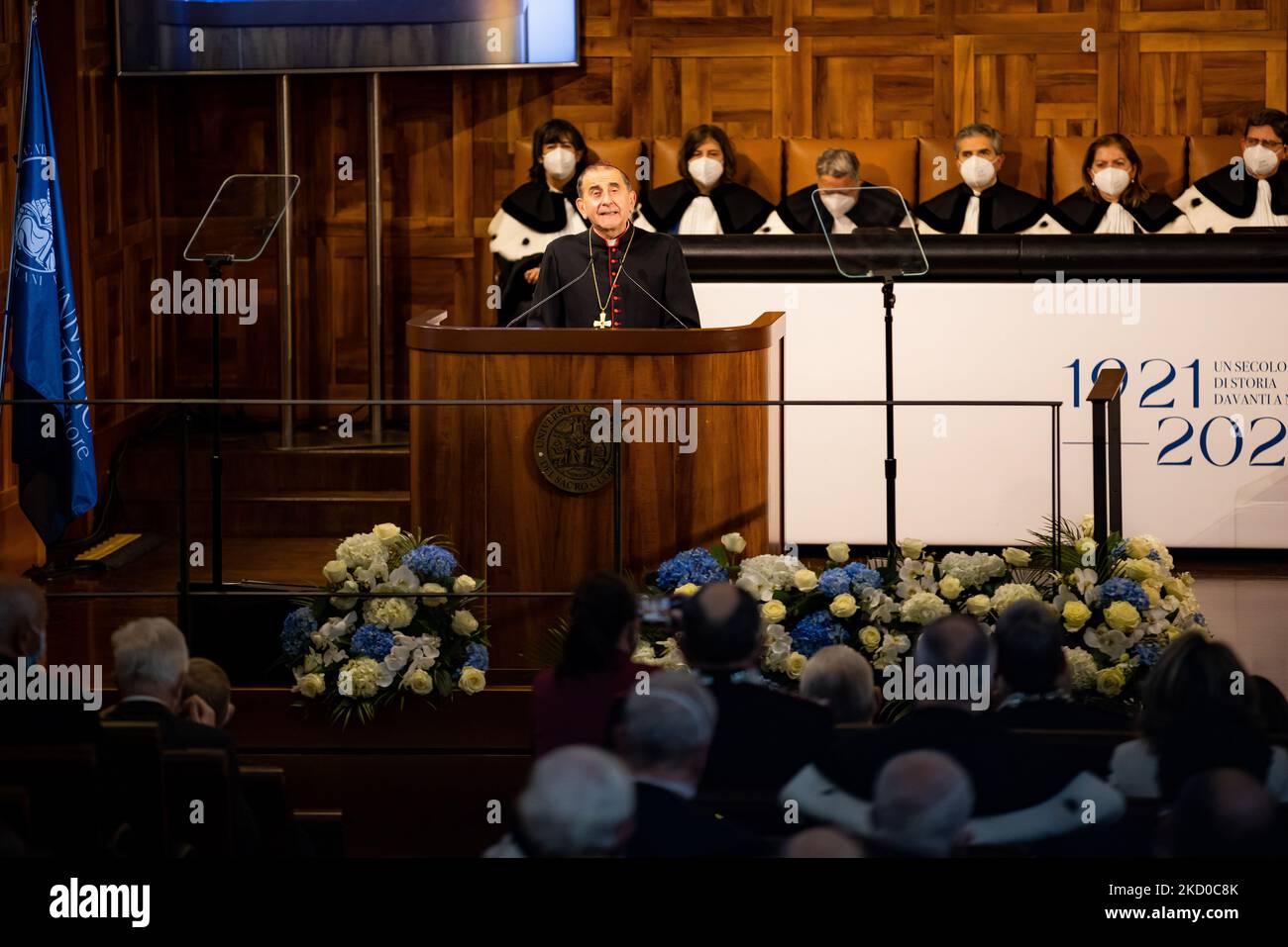 Mario Delpini attends the opening ceremony of the Academic Year of the ...