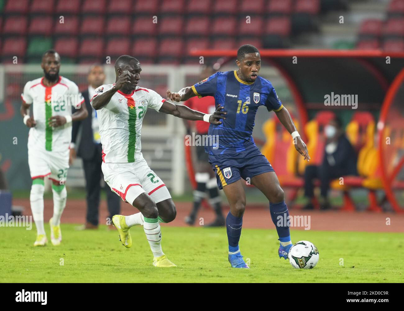 Jamiro Monteiro of Cape Verde during Burkina Faso against Cap Verde ...