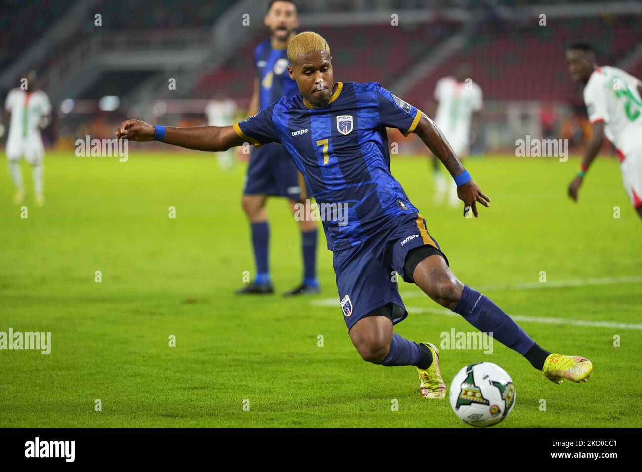 Patrick Andrade of Cape Verde during Burkina Faso against Cap Verde, African Cup of Nations, at ...