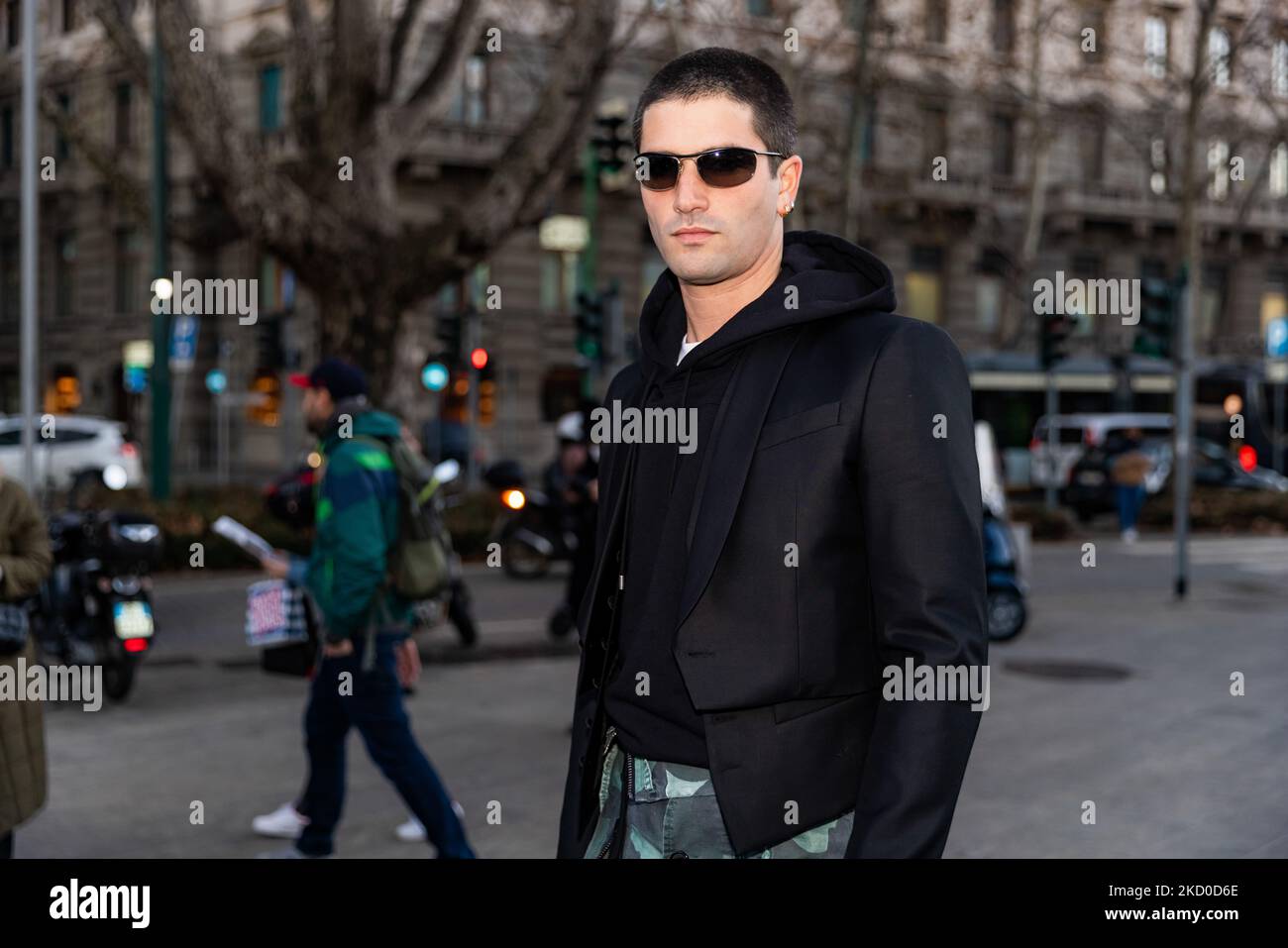 Marc Forne attends the Dsquared2 Fashion Show during the Milan Men's ...