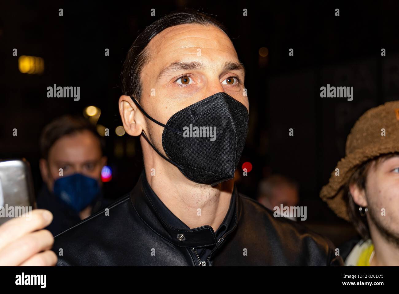 Zlatan Ibrahimovi? attends the Dsquared2 Fashion Show during the Milan ...