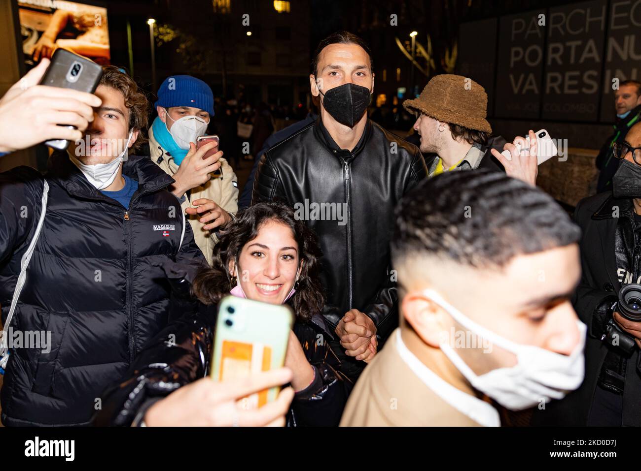 Zlatan Ibrahimovi? attends the Dsquared2 Fashion Show during the Milan ...