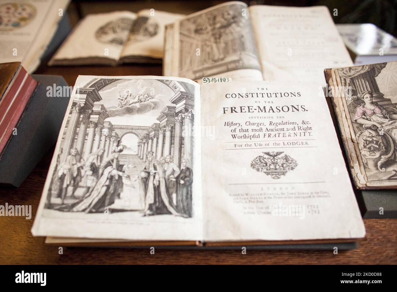 The Constitutions of the Free - Masons original seen in University of ...