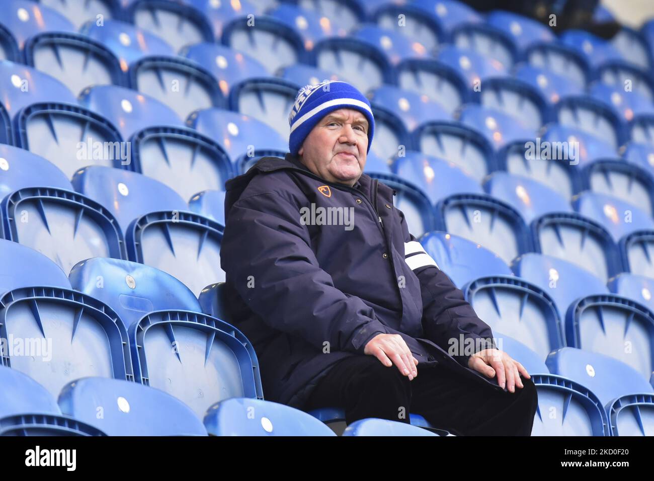 Barrow fans during the Sky Bet League 2 match between Colchester United ...