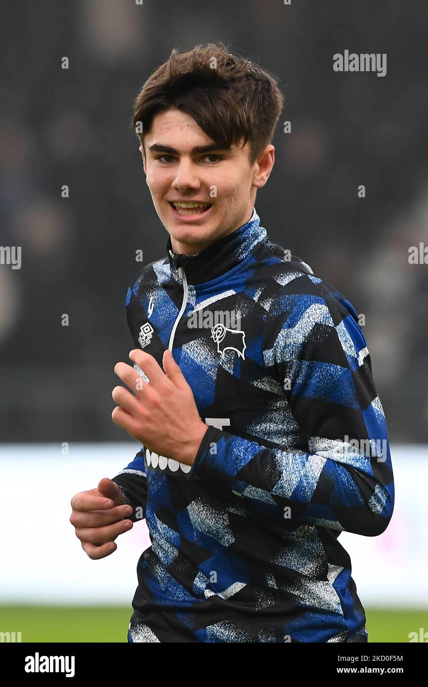 Darren Robinson of Derby County during the Sky Bet Championship match ...