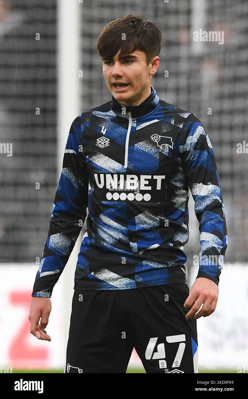 Darren Robinson of Derby County during the Sky Bet Championship match ...