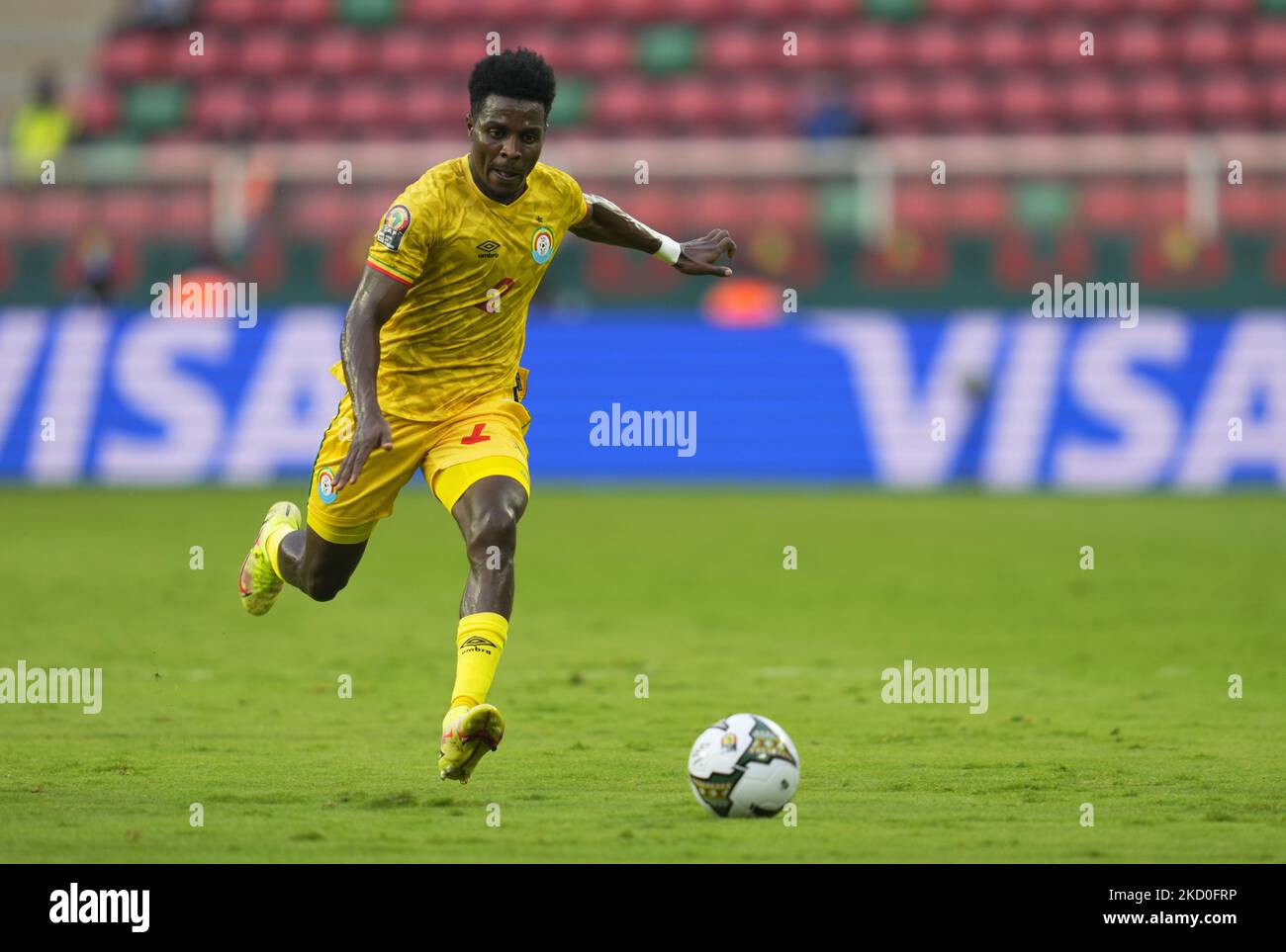 Suleman Hamid of Ethiopia during Cameroon against Ethiopia, African Cup ...