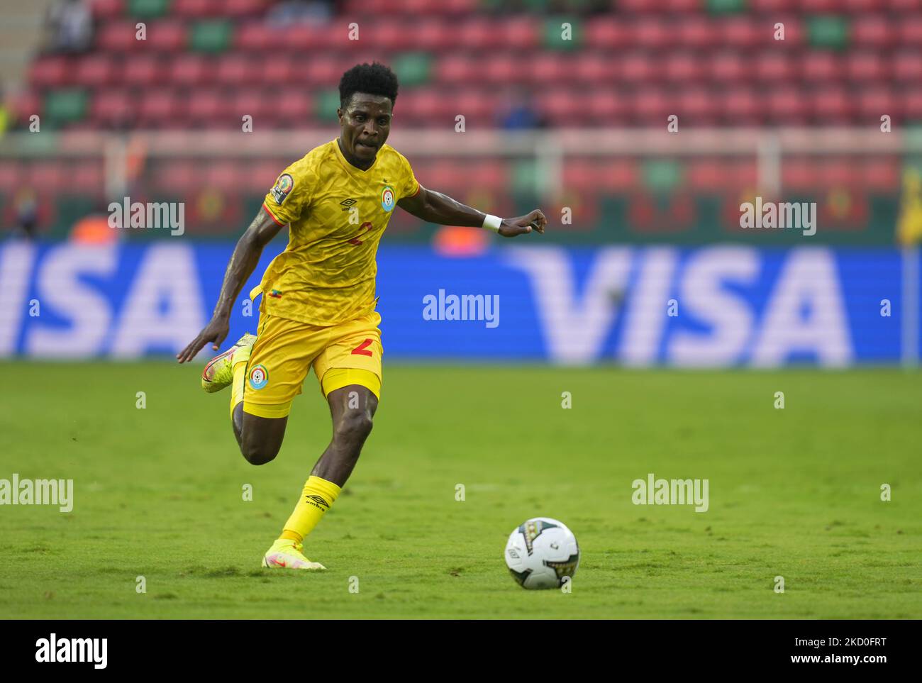 Suleman Hamid of Ethiopia during Cameroon against Ethiopia, African Cup ...