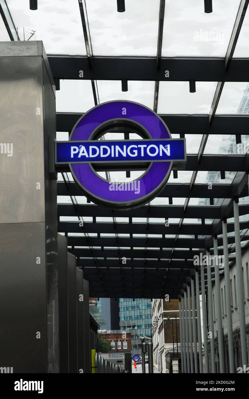 London: Paddington Station: Elizabeth Line Stock Photo - Alamy