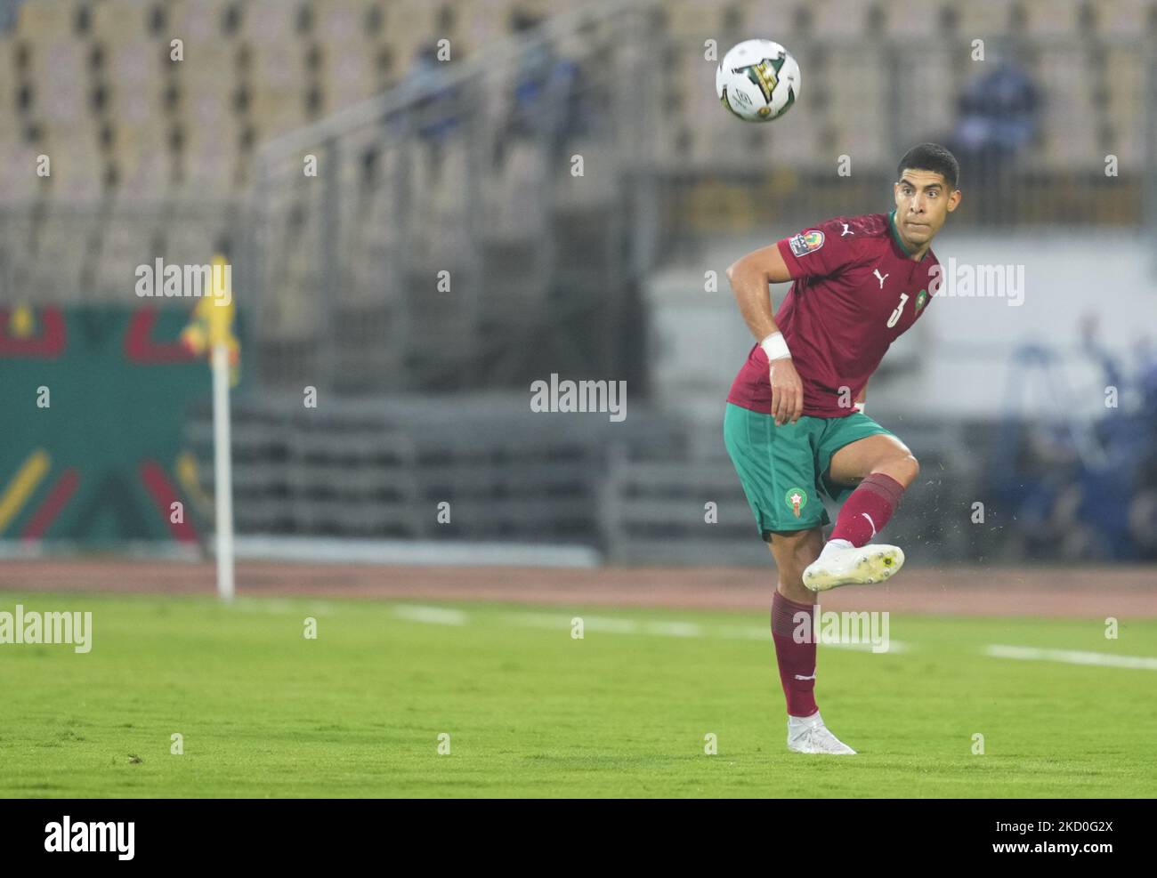 Adam Masina of Morocco during Morocco against Comoros, African Cup of ...