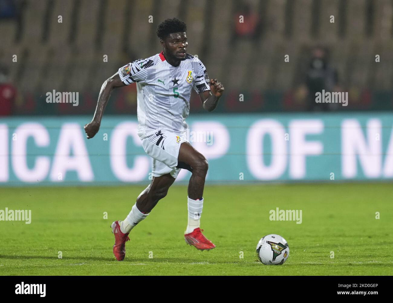 Thomas Partey of Ghana during Gabon against Ghana, African Cup of ...