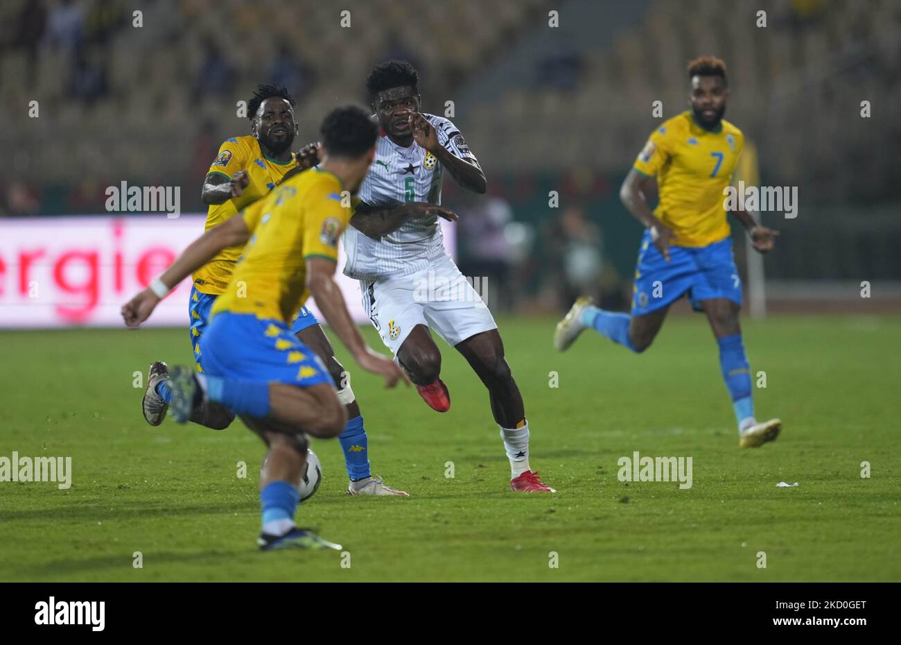 Thomas Partey of Ghana during Gabon against Ghana, African Cup of ...