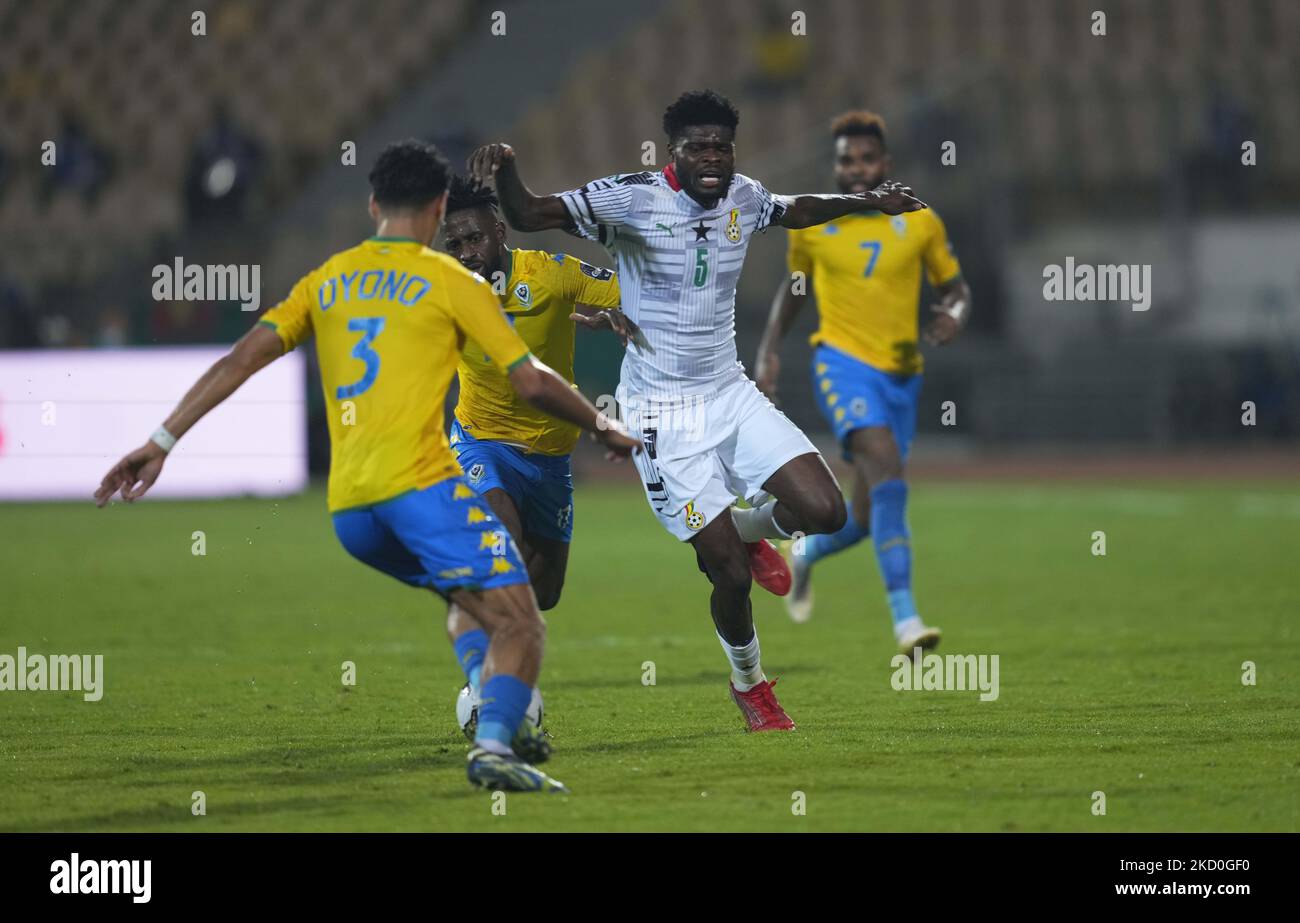 Thomas Partey of Ghana during Gabon against Ghana, African Cup of ...
