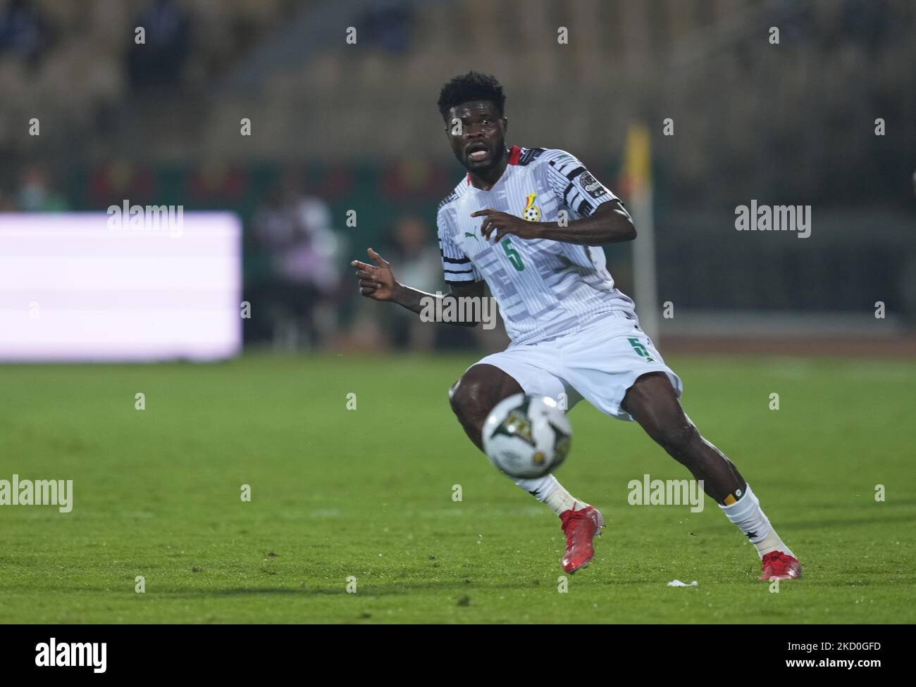 Thomas Partey of Ghana during Gabon against Ghana, African Cup of ...