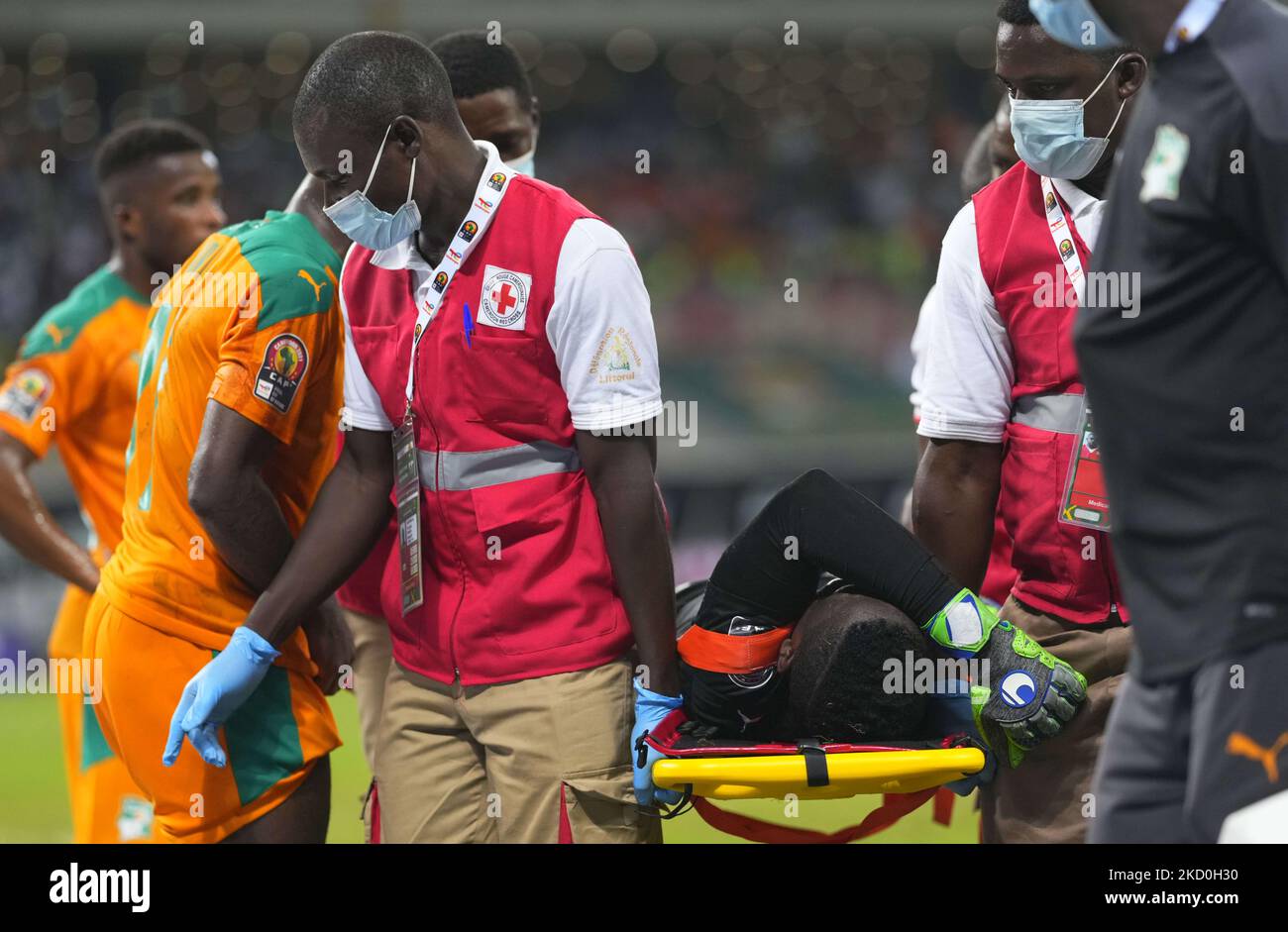 Badra Ali Sangaré of Ivory Coast during Sierra Leone versus Ivory Coast ...