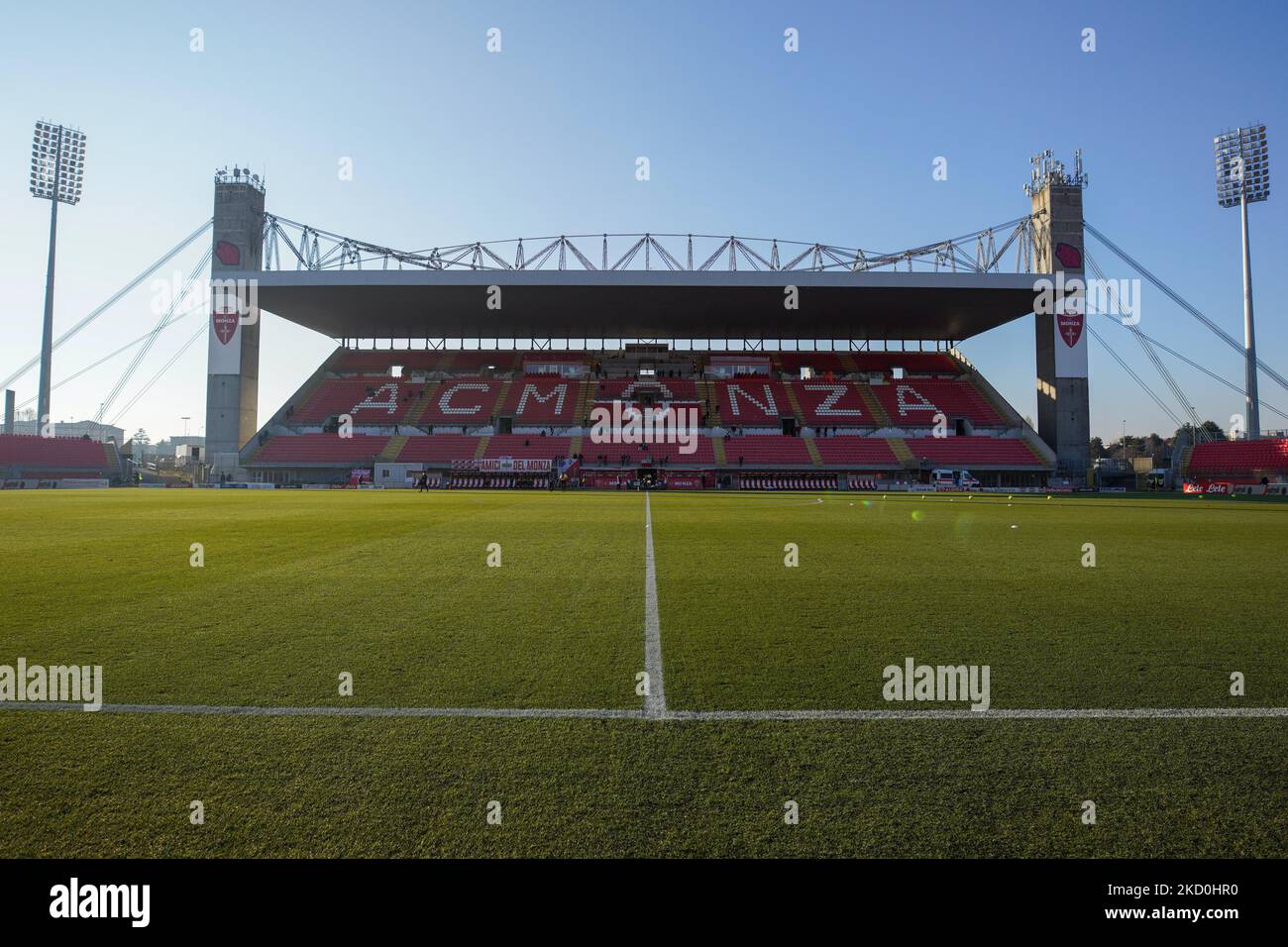 U-Power Stadium (Stadio Brianteo) during the Italian soccer Serie B ...