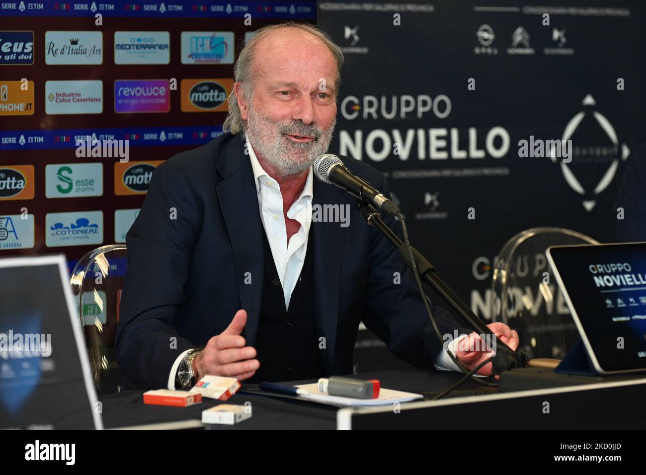 Walter Sabatini attends his first press conference as the new sport ...