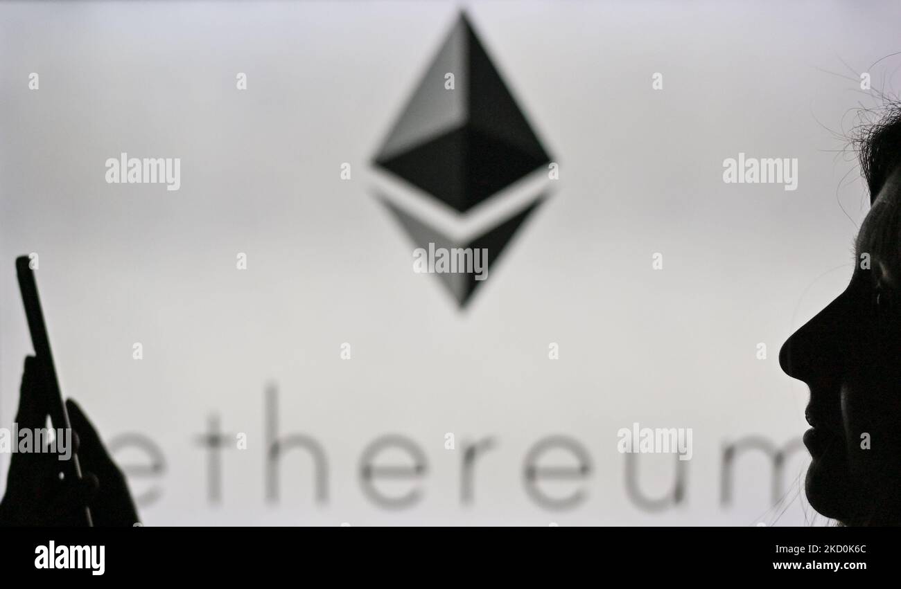 Ethereum logo hi-res stock photography and images - Alamy
