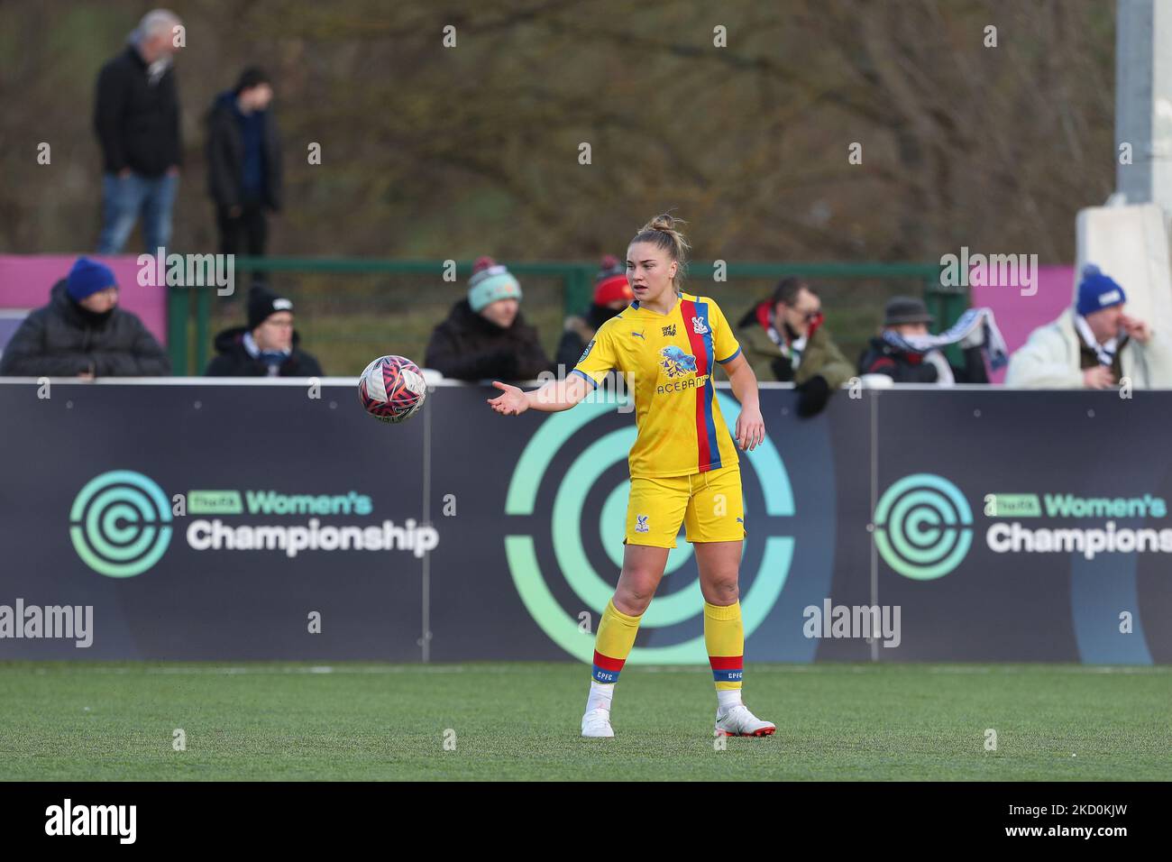 Gracie Pearse of Crystal Palace during the FA Women's Championship ...
