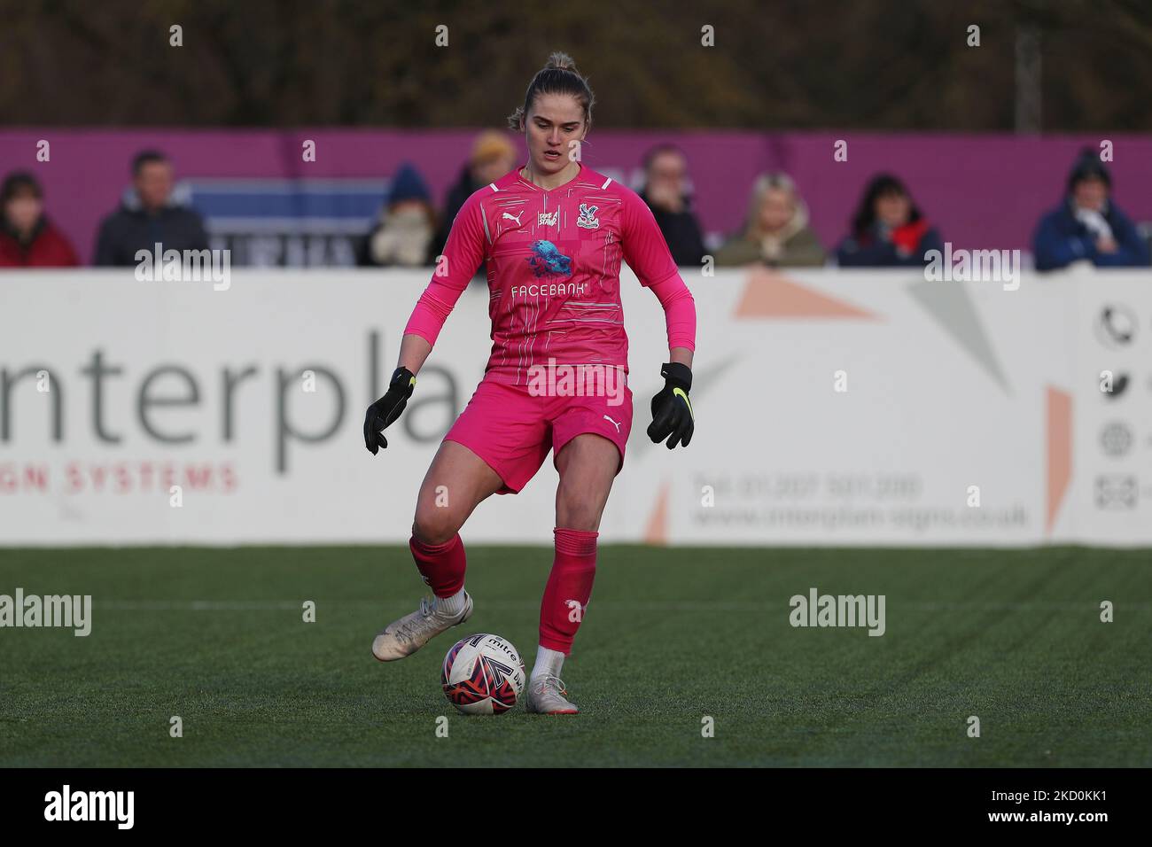 Emily Orman of Crystal Palace during the FA Women's Championship match ...