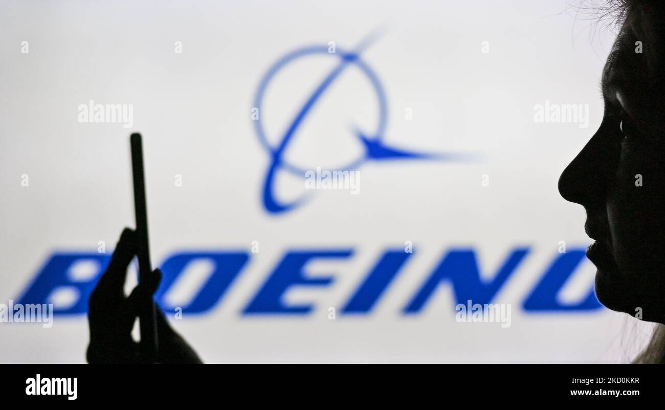 Boeing logo hi-res stock photography and images - Alamy
