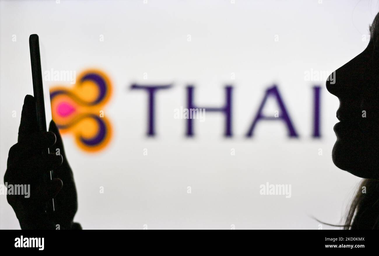 Thai airways international airlines logo hi-res stock photography and ...