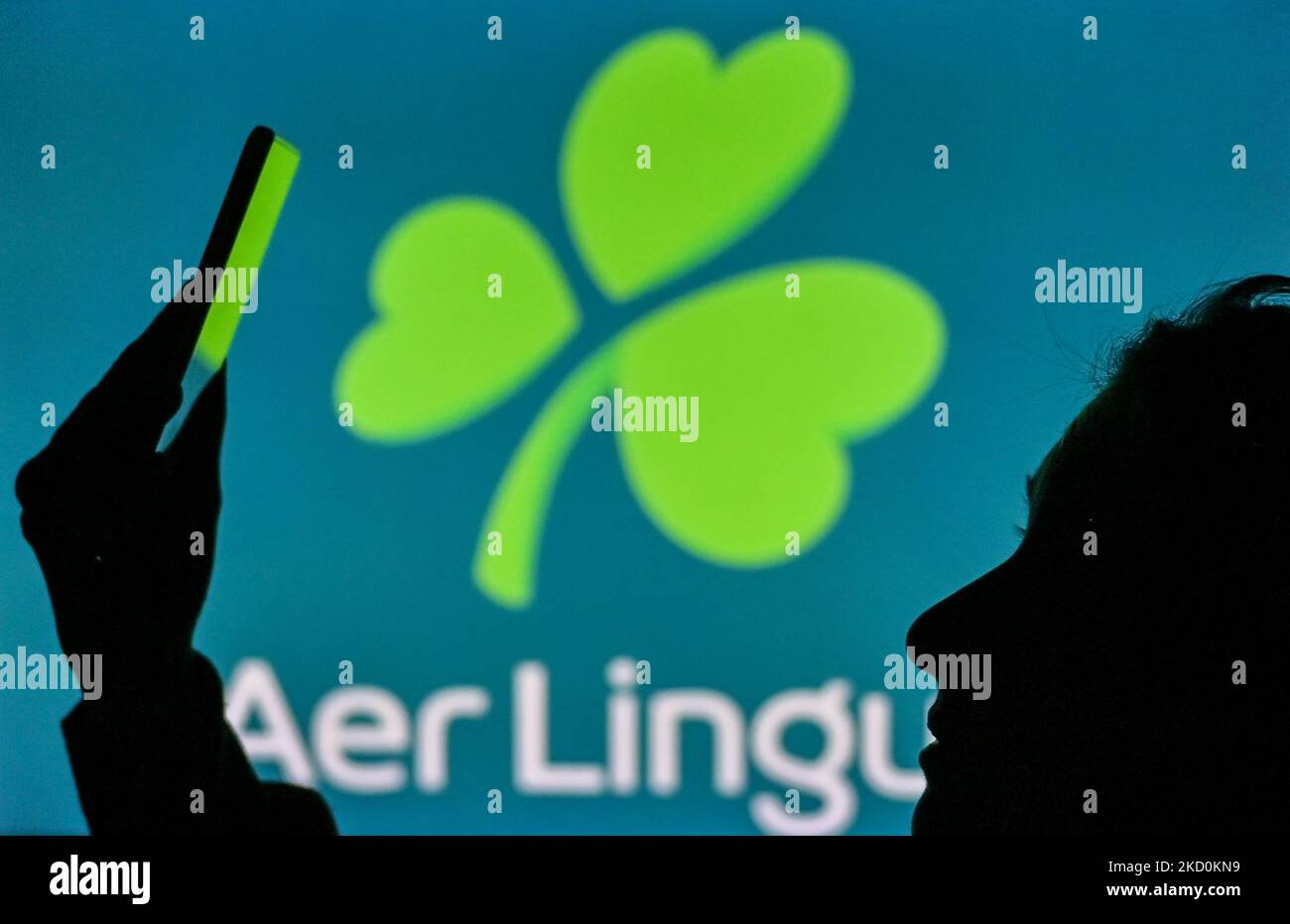 Aer lingues logo hi-res stock photography and images - Alamy