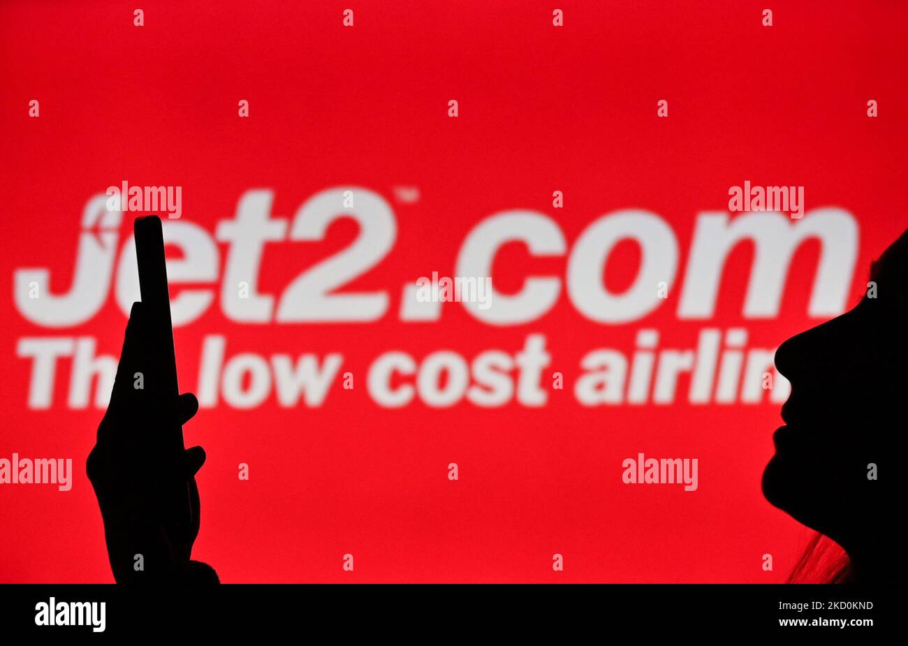 Jet2 com airline logo hi-res stock photography and images - Alamy