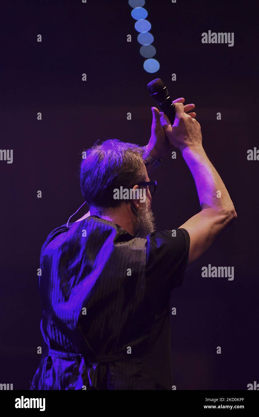 Marco Masini during the 30th Anniversary Tour on 17th January 2022 at ...