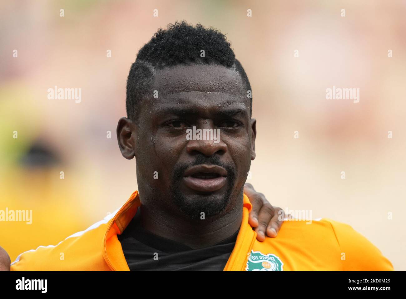 Badra Ali Sangaré of Ivory Coast during Sierra Leone versus Ivory Coast ...